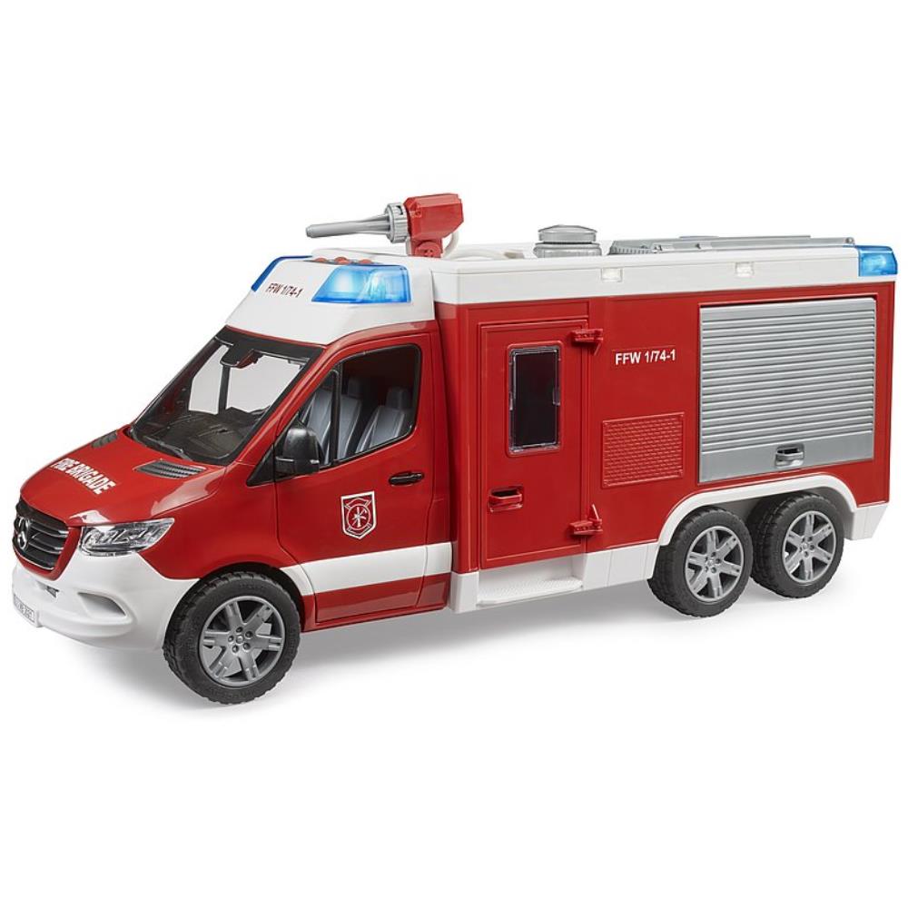 Bruder Mercedes Benz Sprinter Feuerwehrrüstwagen mit Light & Sound Mod ...
